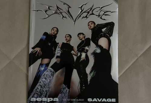 Первый мини альбом aespa savage