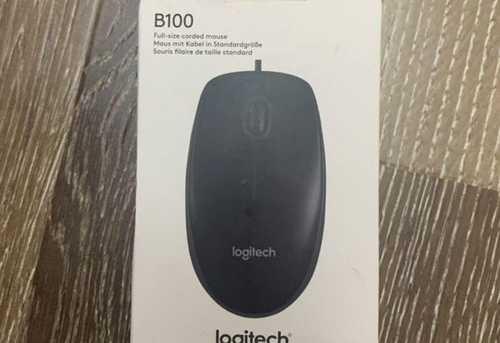 Мышь logitech B100 Клавиатура KB-8351
