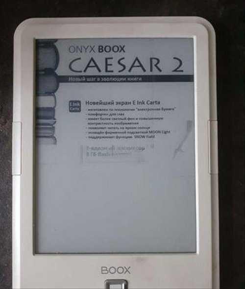 Электронная книга onyx boox caesar 2 обзор