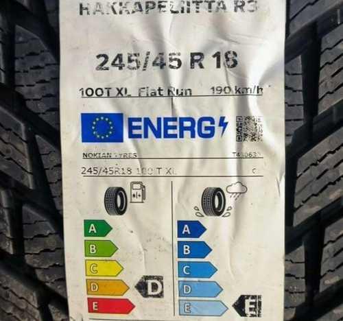 Nokian Tyres Hakkapeliitta R3 245/45 R18 100T