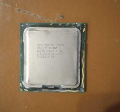 Процессор intel xeon e5630