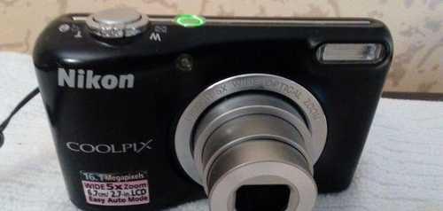 Фотоаппарат Nikon Coolpix L27 16 мегапикселей