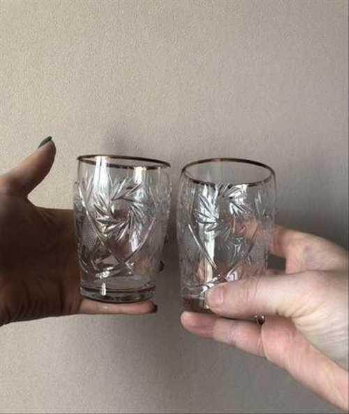 Хрустальные стаканы неман