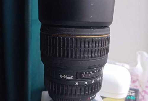 Объектив Sigma 15-30/3.5-4.5 DG EX Nikon