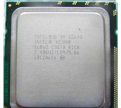 Intel Xeon E5645, 6 cores, 2.4 GHz, slbwz