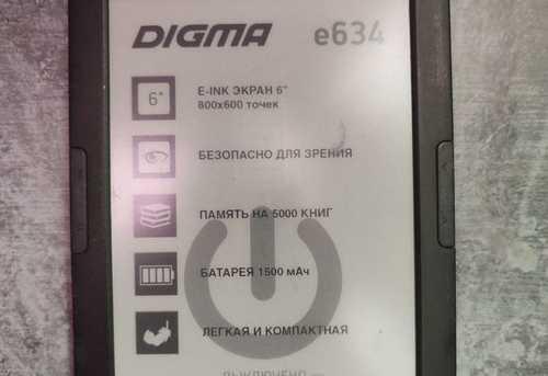 Электронная книга digma e634