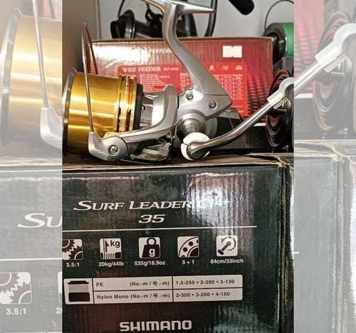 Продам shimano surf leader CI4 SD 35