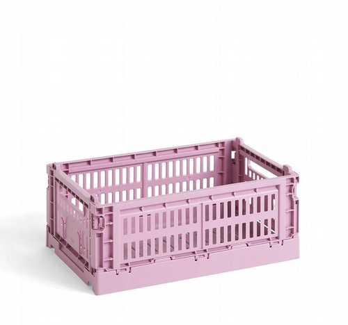 Ящик HAY Colour Crate S. Цвет Dusty rose