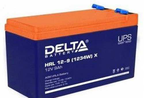 Delta HRL 12-9 (1234W) X (9А\ч, 12В) свинцово- кис