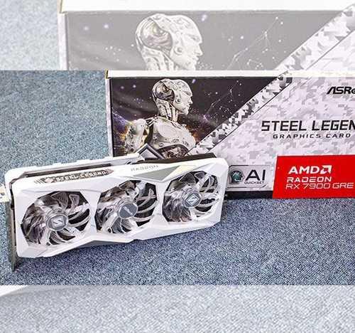 ASRock AMD Radeon RX 7900 GRE Steel Legend OC