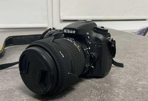Nikon d7100 + sigma 18-50