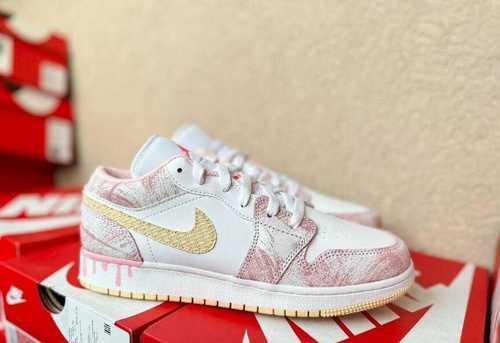 Nike Air Jordan 1 Low Paint Drip 7Y