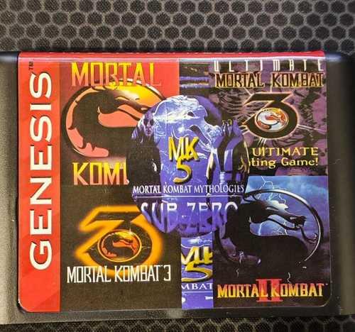 Картридж Sega Mortal Kombat сборник