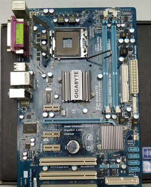 Материнская плата gigabyte GA-P41T-D3P LGA 775