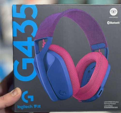 Беспроводные наушники Logitech G435 pink