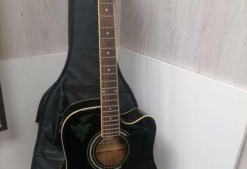 Акустическая гитара Ibanez V72ECE-BK