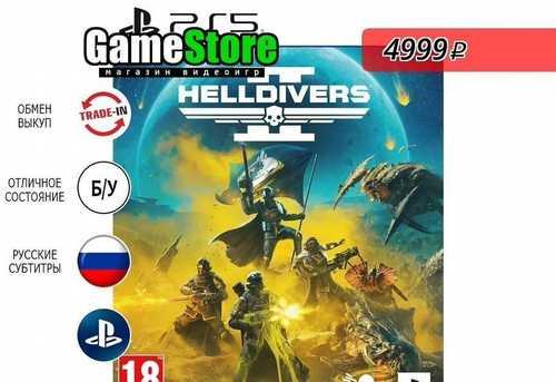 Helldivers 2 Русские субтитры PS5 б/у