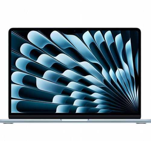 Ноутбук Apple MacBook Air 13 M4, 24 гб, 512 гб SSD, 10 Core CPU, 10 Core GPU, Sky Blue MC6V4