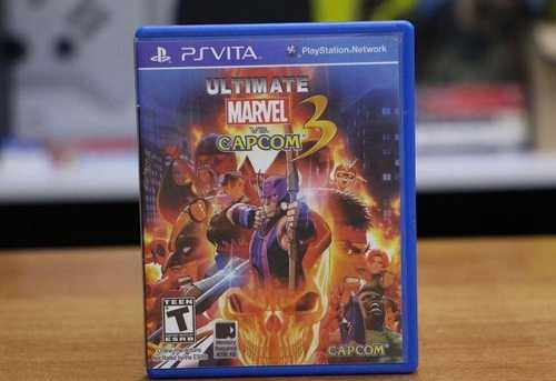 Ultimate Marvel vs Capcom 3 (PS vita, бу)