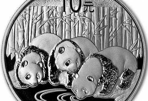 Серебряные монеты Панда