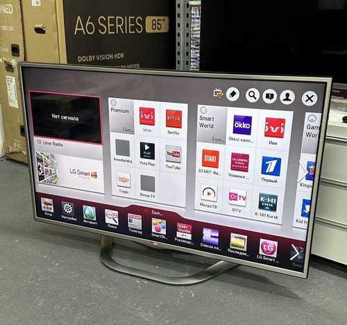 42' Телевизор LG 42LN613V, серый