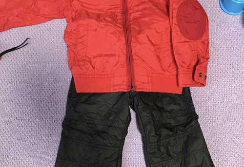 Куртка-ветровка zara и утепленные брюки 104