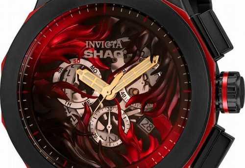 Invicta Shaq Большие Чёрные Часы Мужские Оригинал