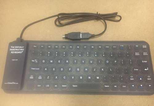 Гибкая водонепроницаемая клавиатура GrandTec