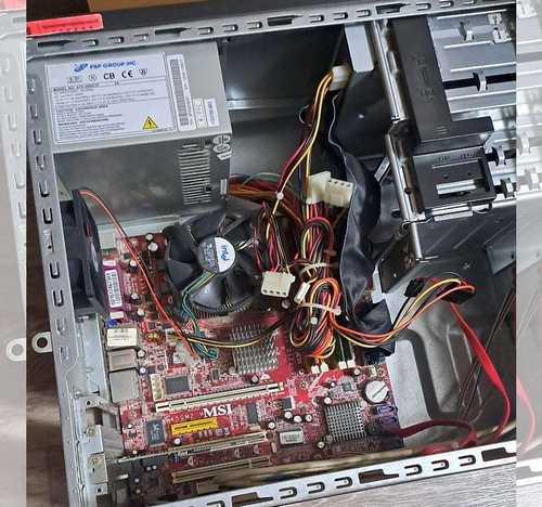 Связка msi ms 7210 ver 3.0, Intel Pentium r4