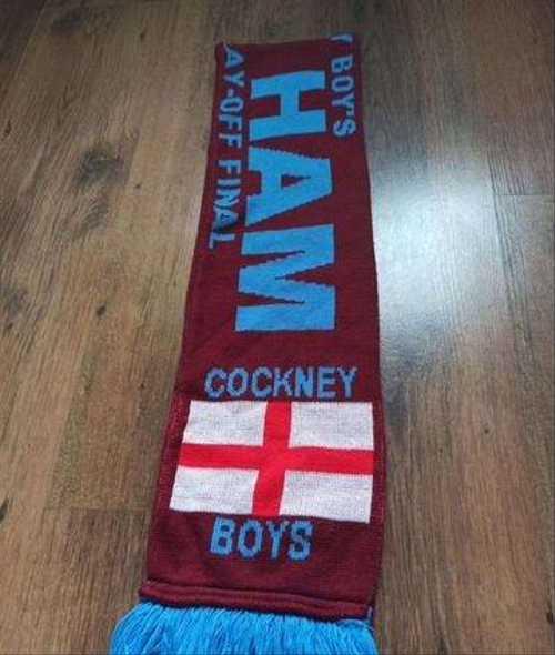 Футбольный шарф West Ham Cockney Boys