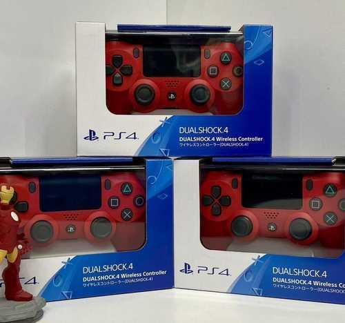 Dualshock 4 V2 Красный Новый