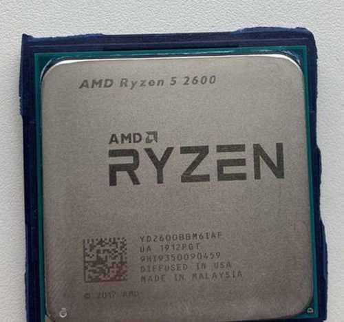 Процессор ryzen 5 2600