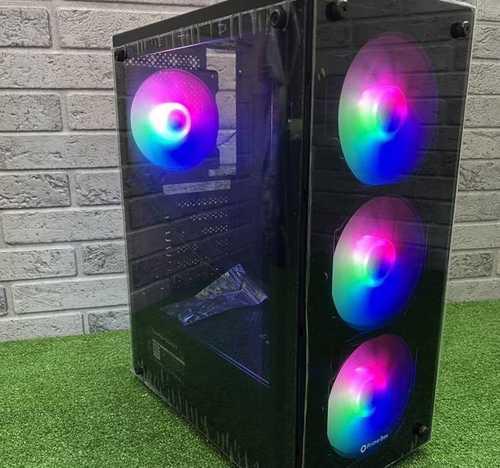 Корпус + 4 RGB кулера в комплекте