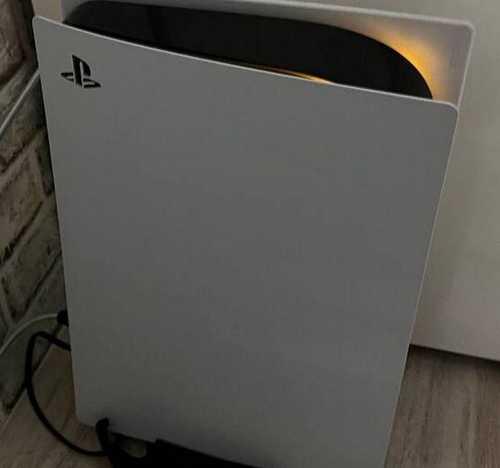 Sony playstation 5 ps5 с дисководом 2 джойстика