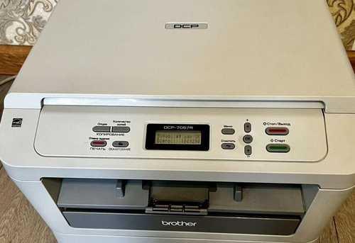 Принтер лазерный мфу Brother Dcp -7057r