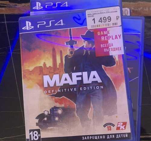 Игры ps4 Mafia