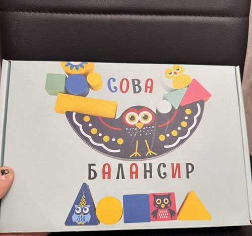 Балансир сова детская игрушка