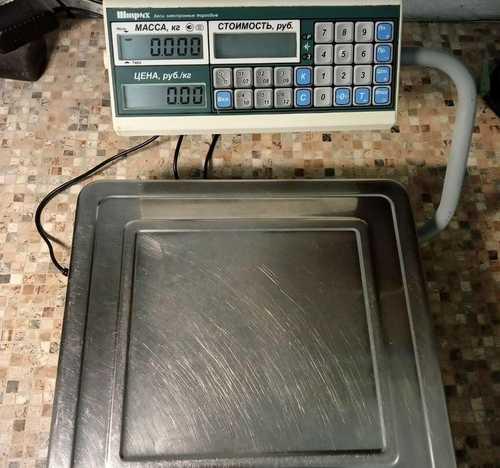 Торговые весы Штрих ас 15-2.5