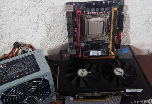 Комплект rx470 8gb, 16gb, e5 2650v2