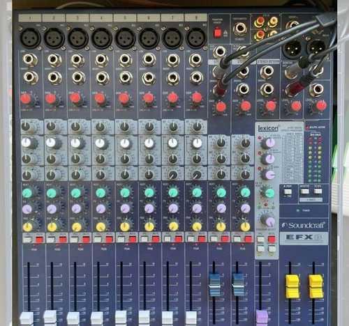 Микшерный пульт soundcraft efx8