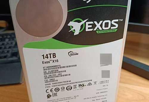 14Tb Seagate Exos X16 ST14000NM001G