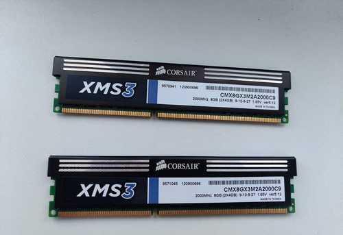 Модуль памяти Corsair XMS3 (CMX8GX3M2A2000C9) DDR3