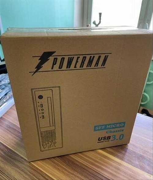 Корпус mini-ITX Powerman PS201A-BK(без Б/П)
