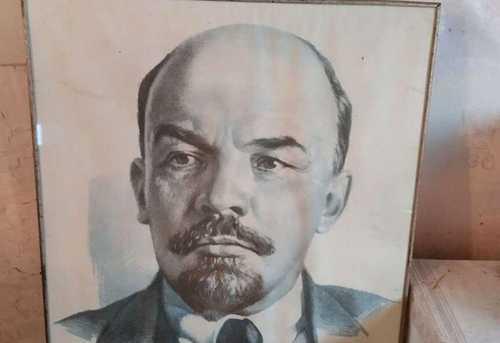 Большой портрет Ленина