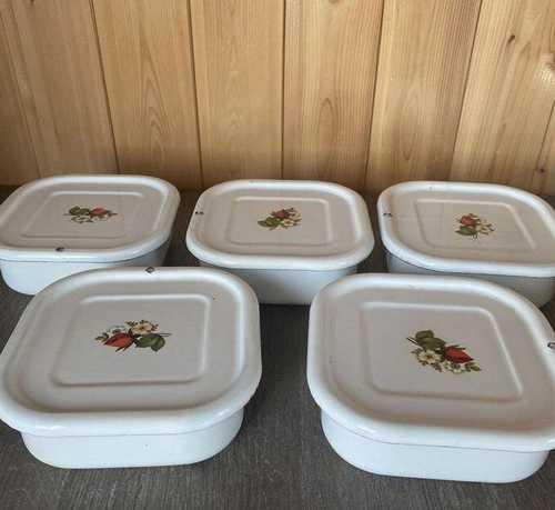Набор контейнеров посуды для холодца