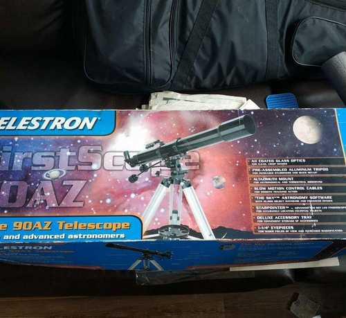 Телескоп Celestron firstscope 90az