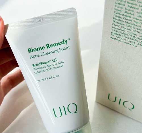 Пенка анти-акне Uiq Biom Acne Cleansing foam