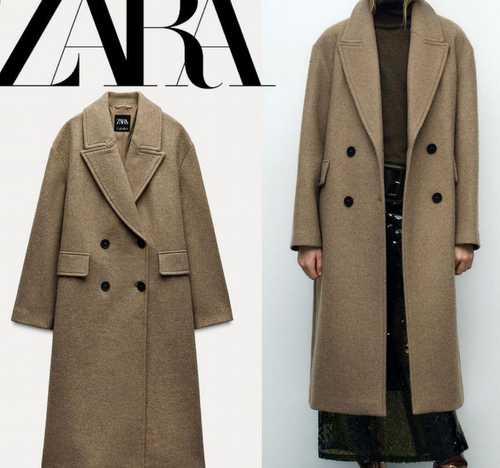 Пальто Zara шерсть