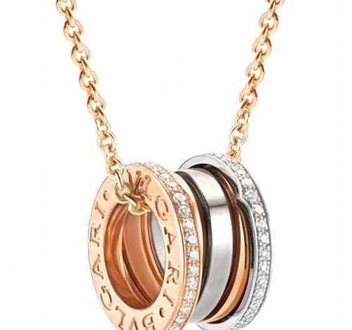 Колье Bvlgari B.zero1 Design, золото 585 пробы