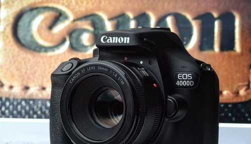 Зеркальный фотоаппарат Canon EOS 4000D KIT 18-55MM